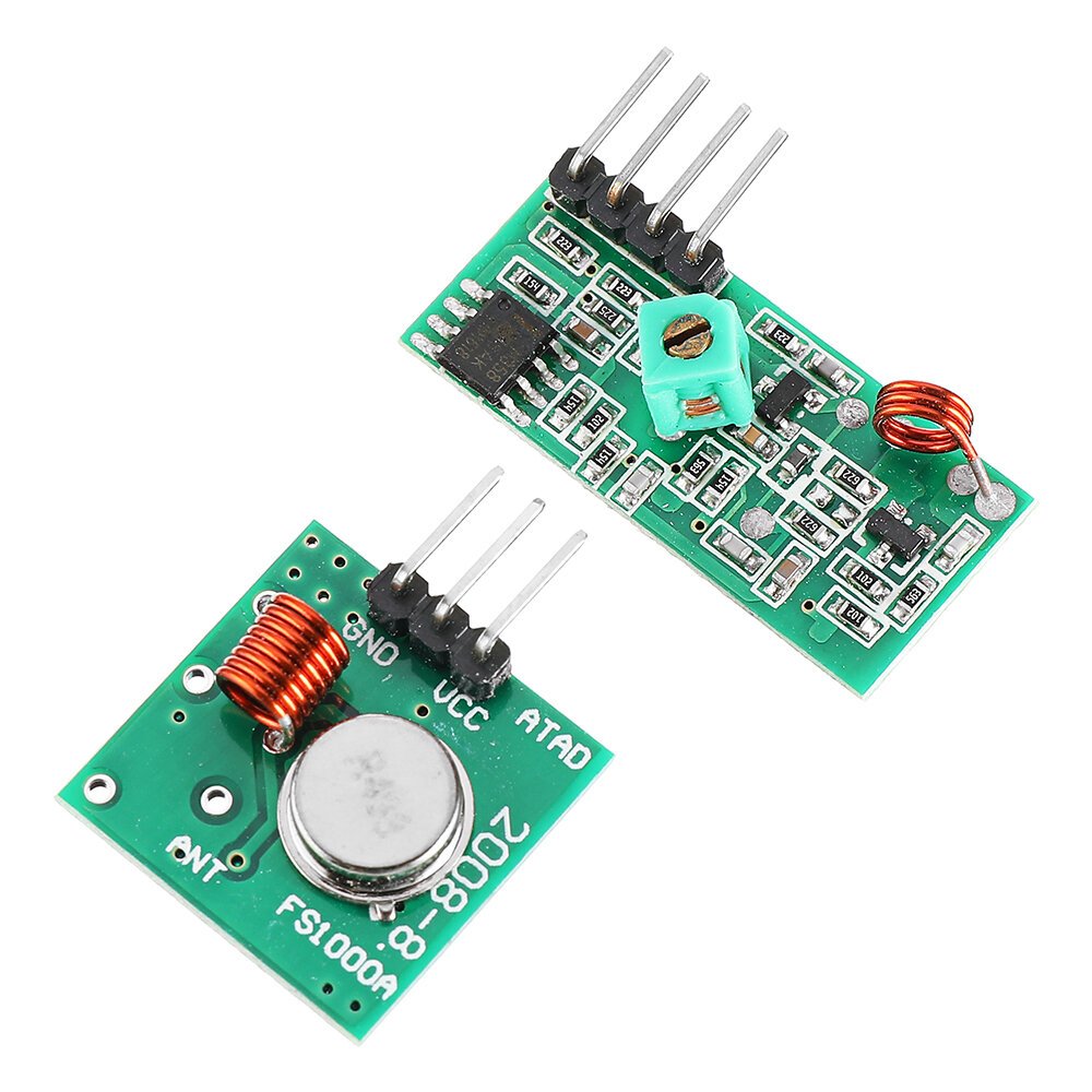 433mhz Rf Wireless Receiver Transmitter Module Kit