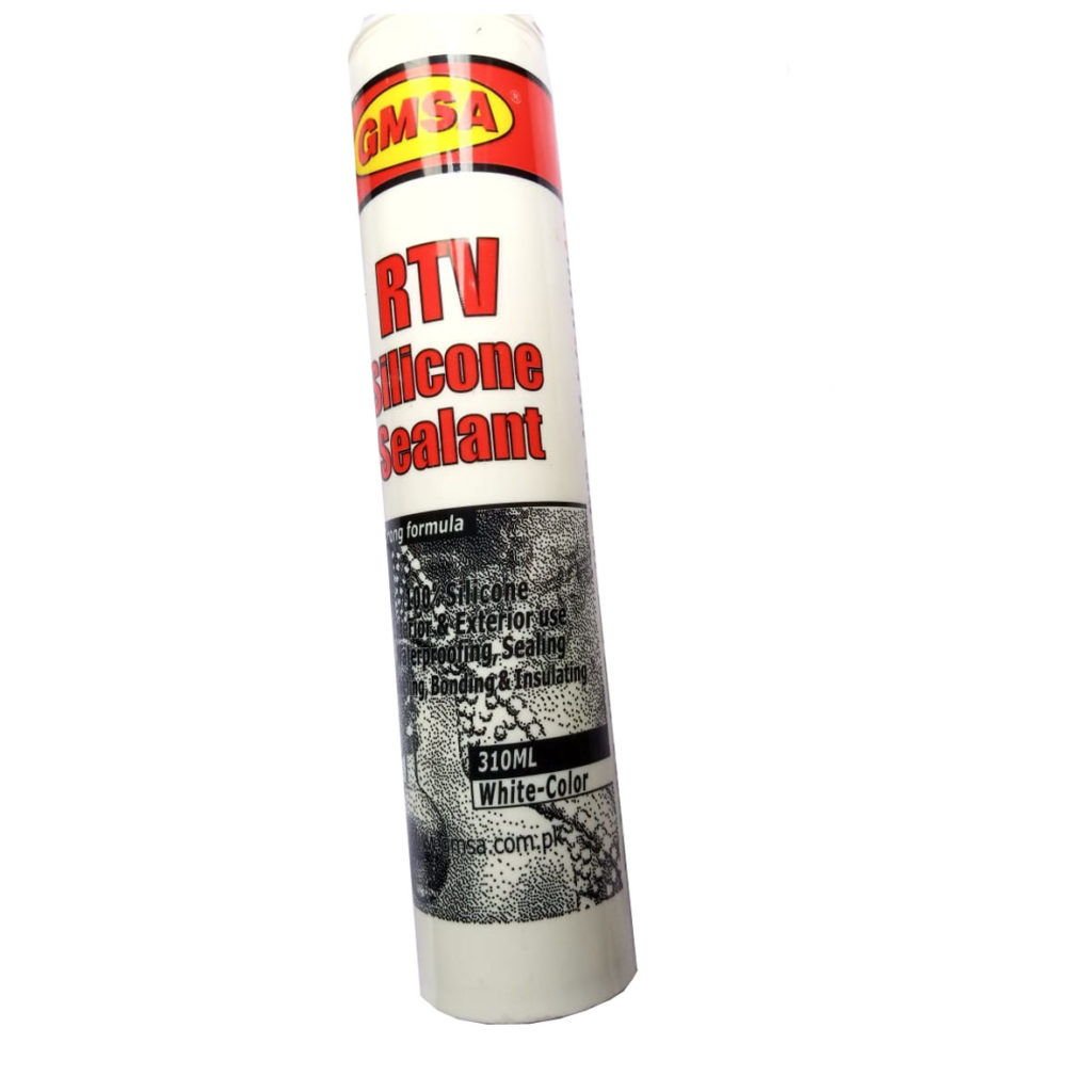 GMSA RTV HI-Temp Silicone Sealant 310ML (White Colour)