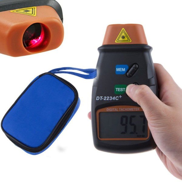 Non Contact RPM Meter Tachometer DT2234C+